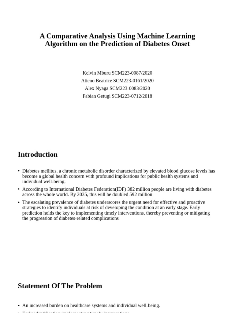 A Comparative Analysis Using Machine Learning Algorithm On Copy Pdf Machine Learning