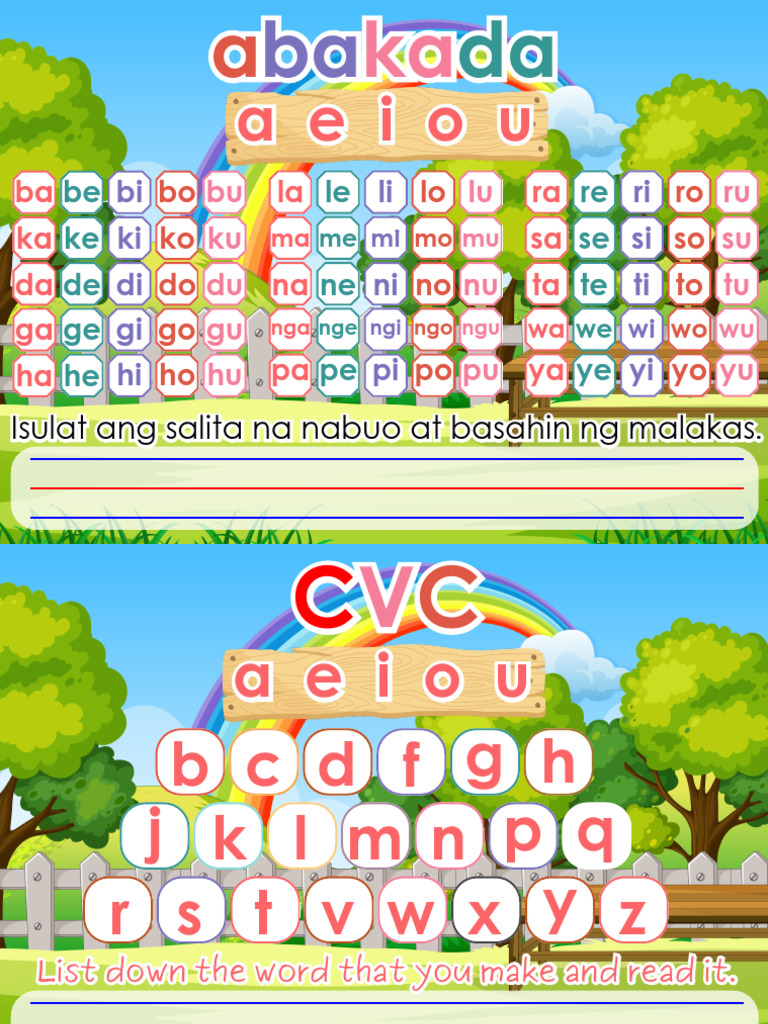 Abakada Write and Erase | PDF