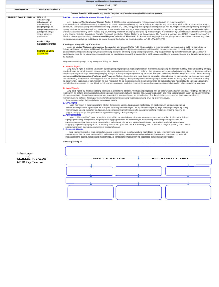 q4 Ap10 WHLP Weeks 2 4 | PDF