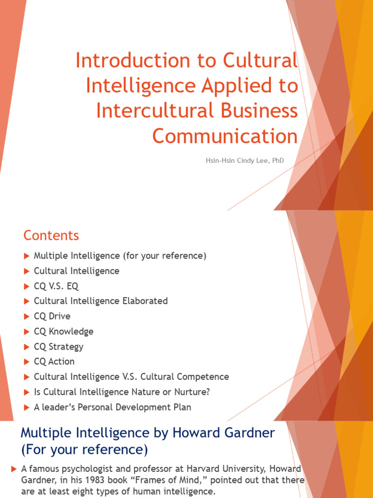 W3 - Introduction To CQ & IBC | PDF | Mindset | Extraversion And ...