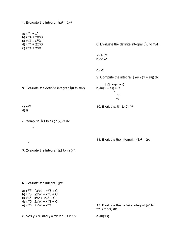 5_Integral Calculus | PDF | Acceleration | Area
