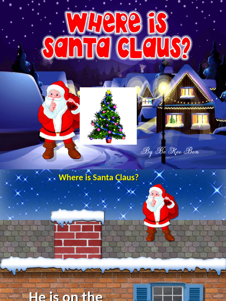 Santa Claus Locations Around the House | PDF