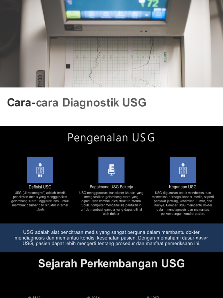 Cara-Cara Diagnostik USG, CTG, Dopller, Amniosintesi, Fotoskopi | PDF