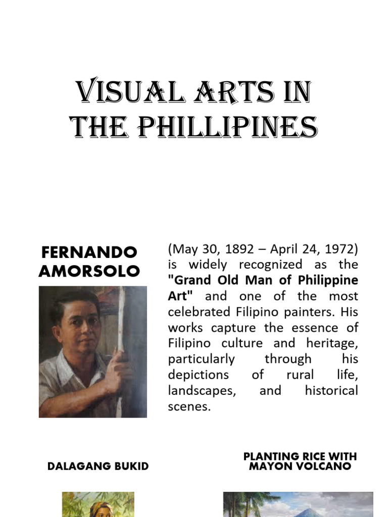 Visual Arts in Philippines | PDF | The Arts | Philippines
