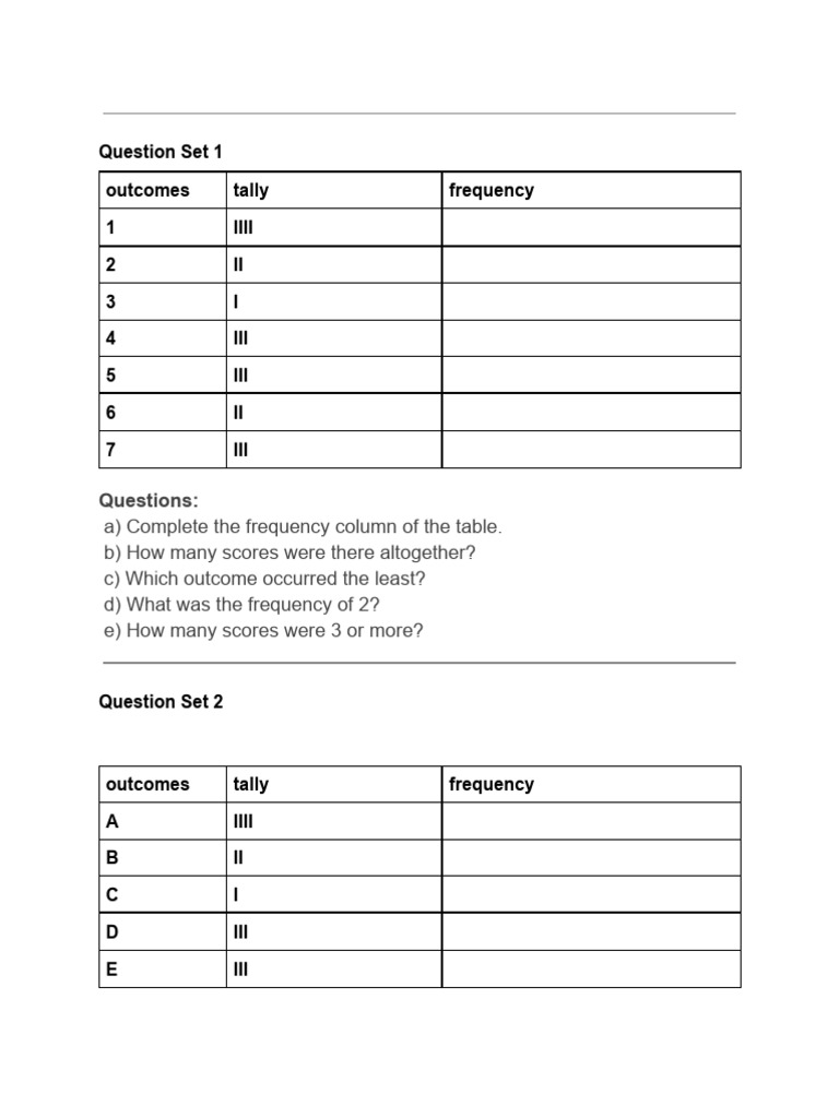 Question Set 1 | PDF