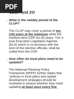 Revised Review and Approval Process of CLUP | PDF