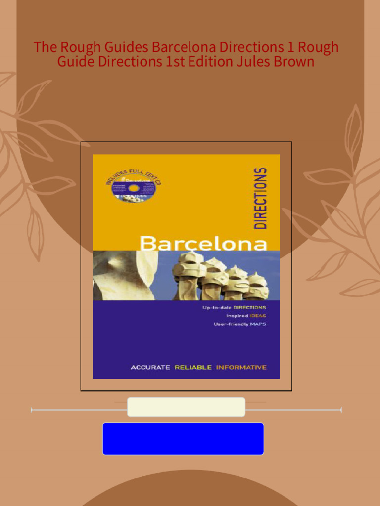 Complete Download The Rough Guides Barcelona Directions 1 Rough Guide ...