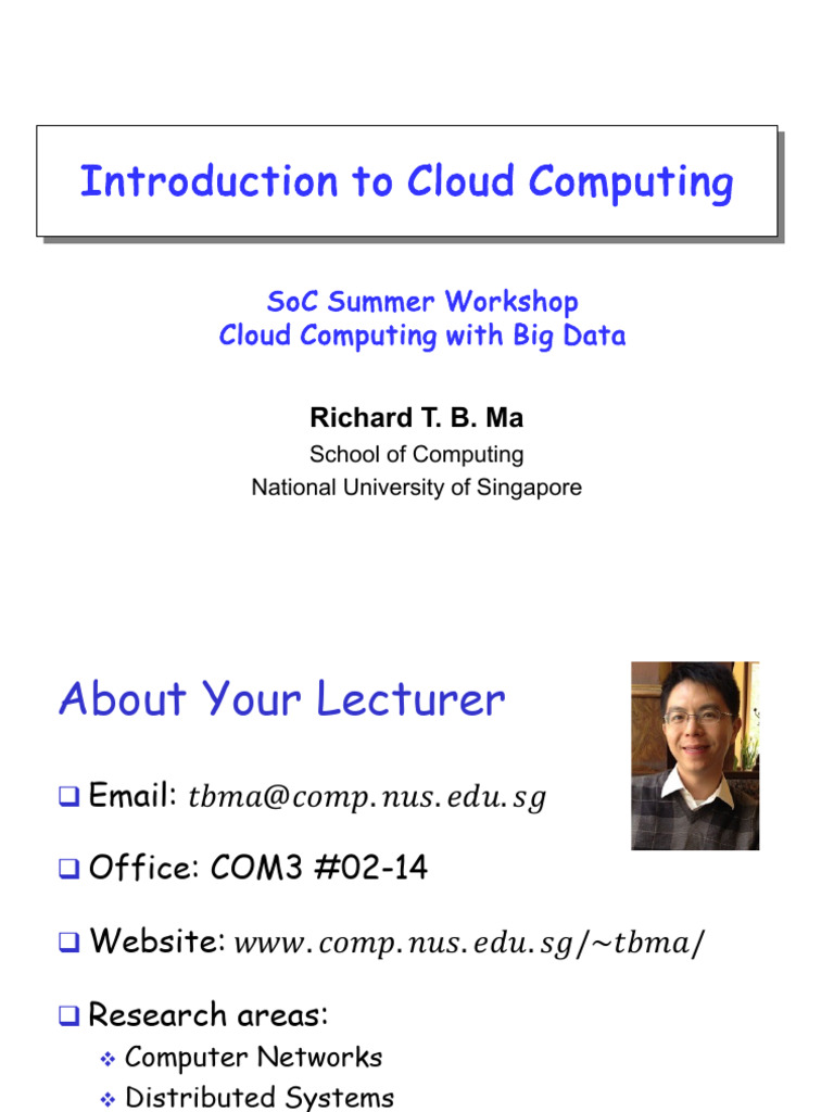 00-Introduction | PDF | Cloud Computing | Virtual Machine