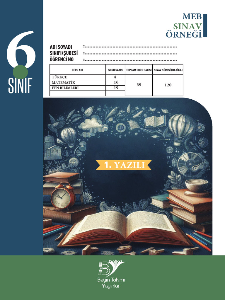 6.Sinif-Deneme-Sinavi-Ve-Cevaplari-3 | PDF