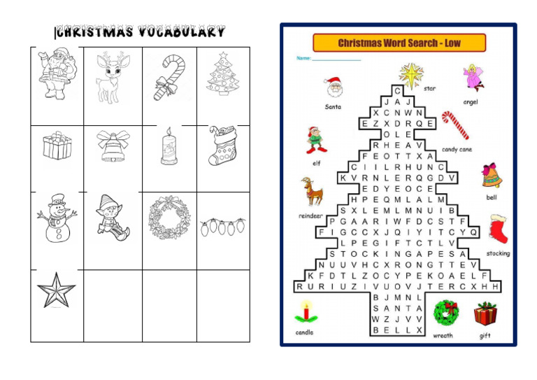 Christmas Vocabulary | PDF