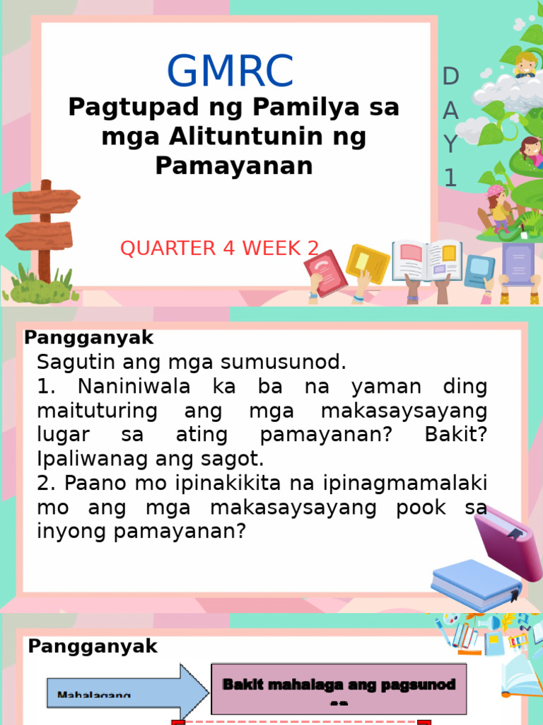 Q4 W2 GMRC4 PPT Matatag | PDF