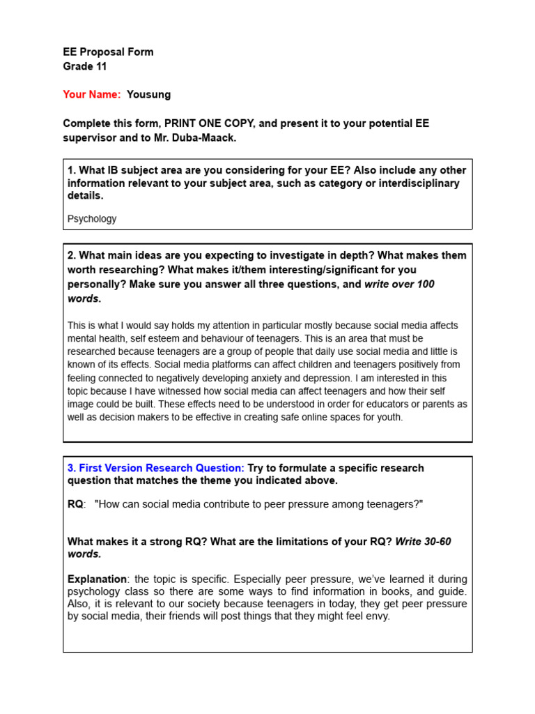 __Template__EE_Proposal_Form-2024-25 (1) | PDF | Adolescence ...