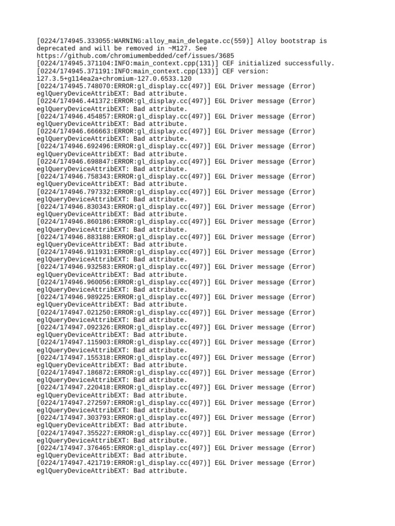 Launcher Cef Log | PDF