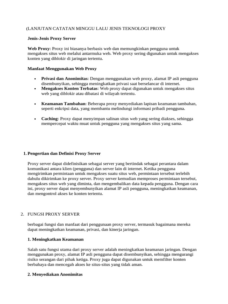 BAB 2 AIJ PROXY | PDF