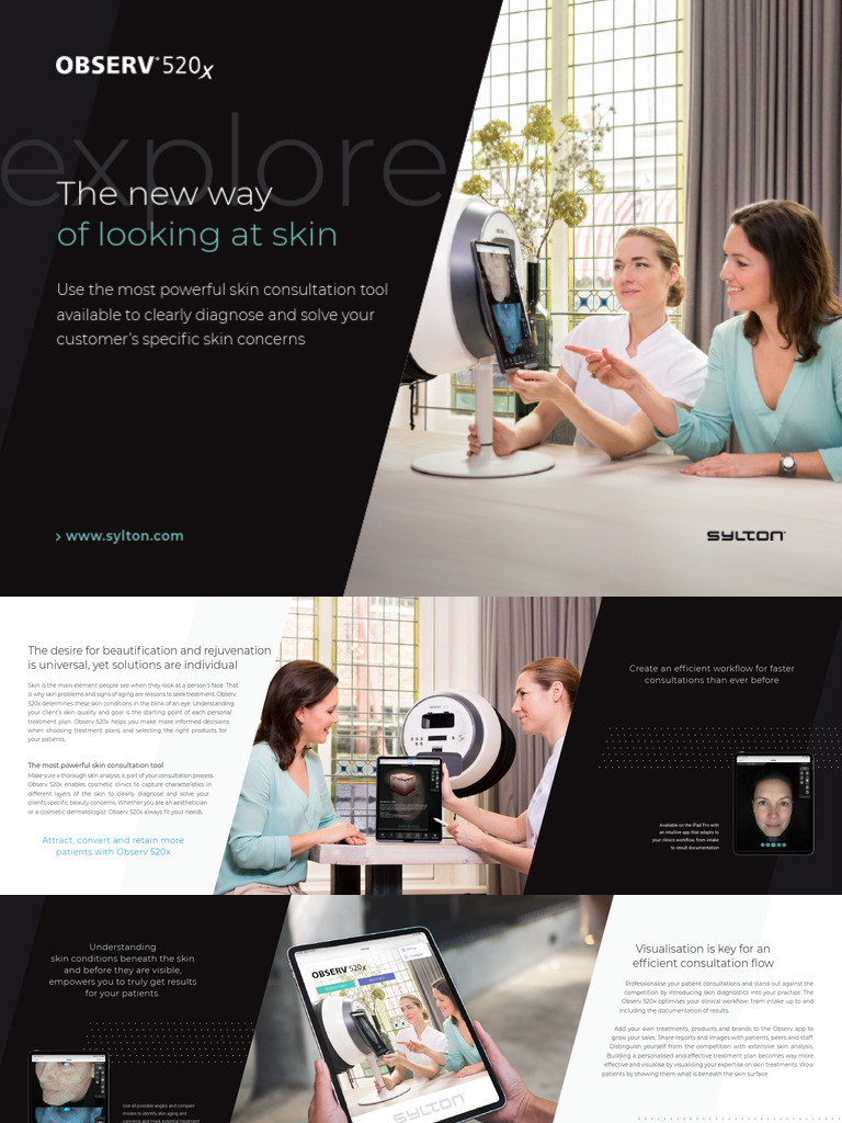 Observ 520x: Advanced Skin Analysis Tool | PDF | Face | Medical Diagnosis