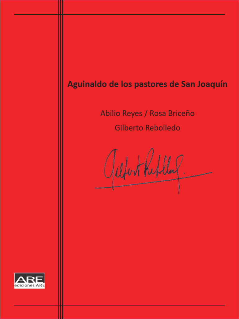 Aguinaldo de Los Pastores de San Joaquin | PDF