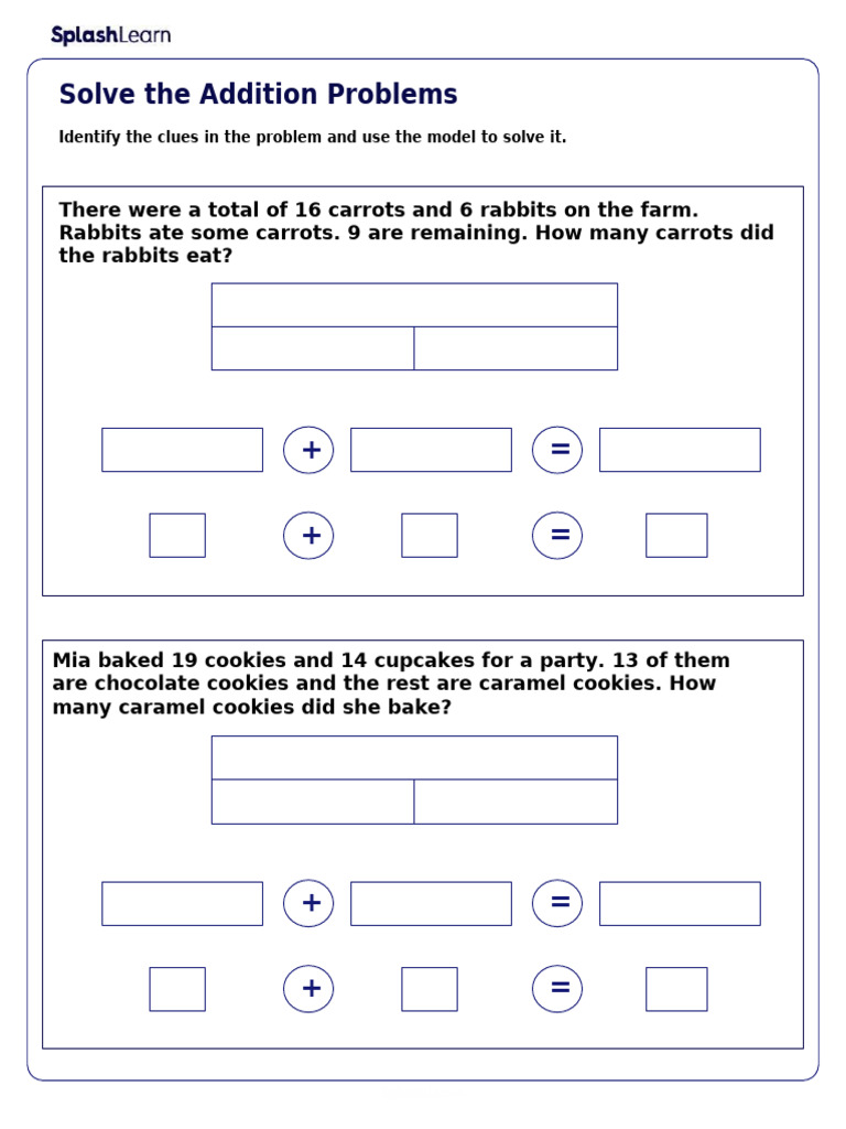 Math Problems: Carrots and Cookies | PDF