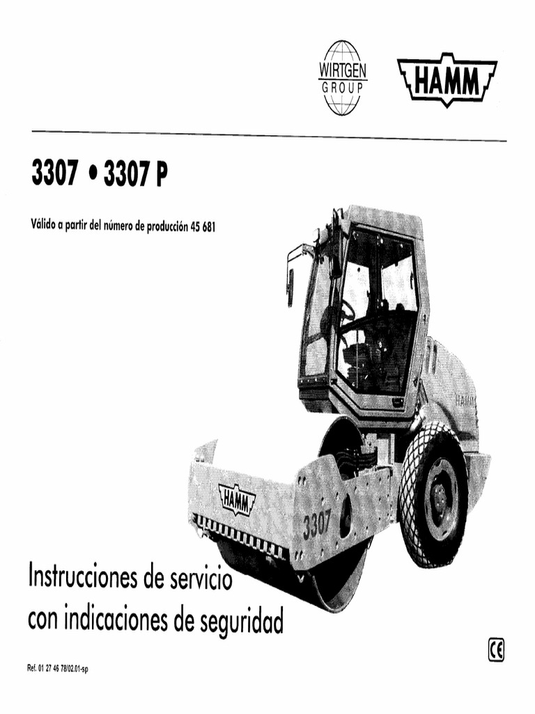 Hamm 3307 | PDF