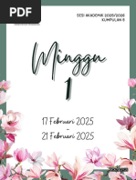Divider Mingguan Kumpulan A | PDF