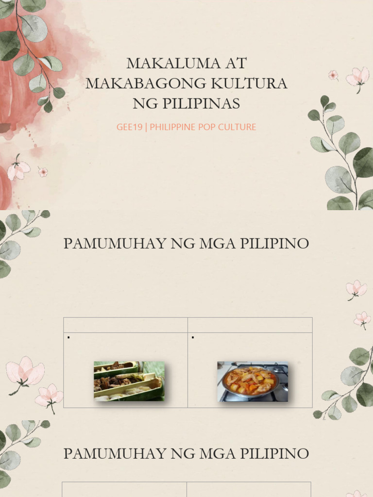 PPC-Makaluma-at-Makabago | PDF