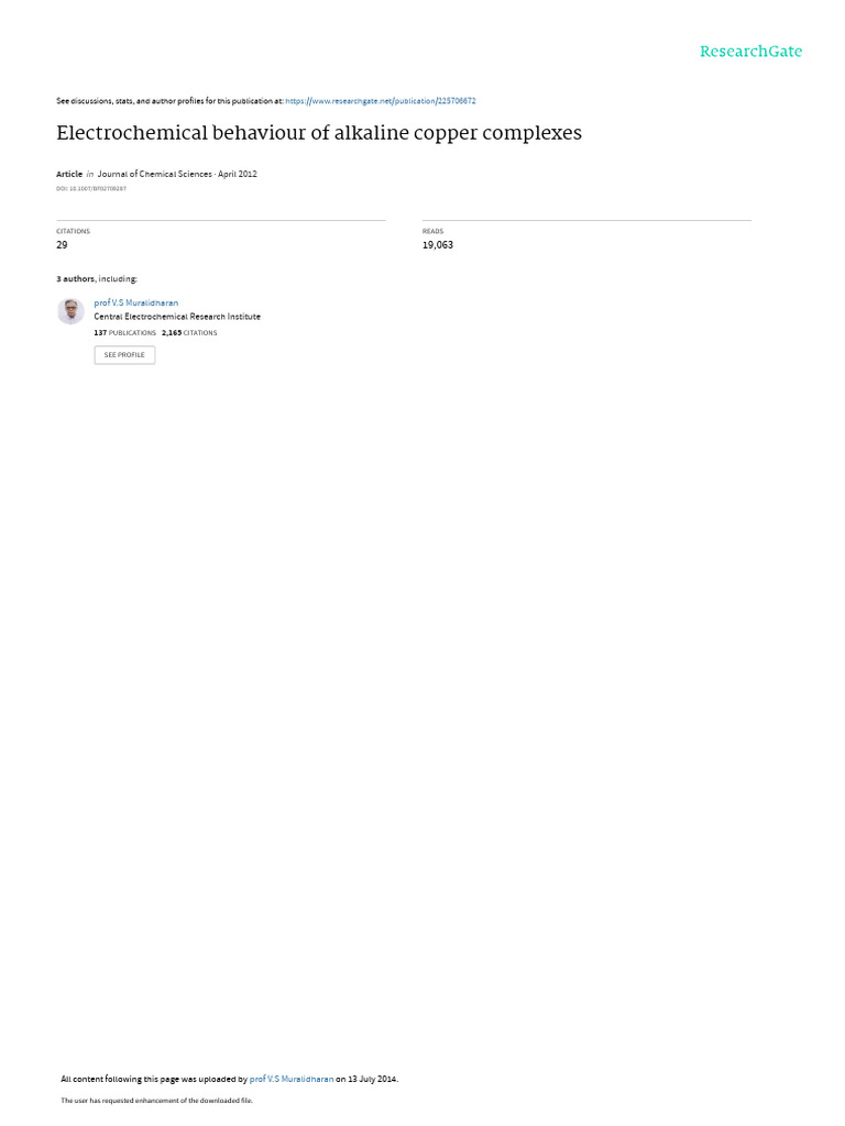 Electrochemical_behaviour_of_alkaline_copper_compl | PDF | Hydroxide ...