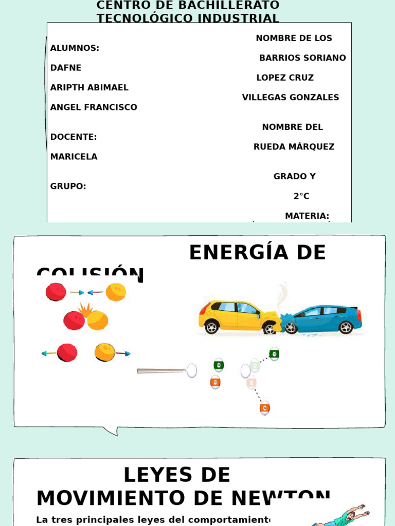 Leyes de Movimiento y Energía | PDF | Fuerza | Masa