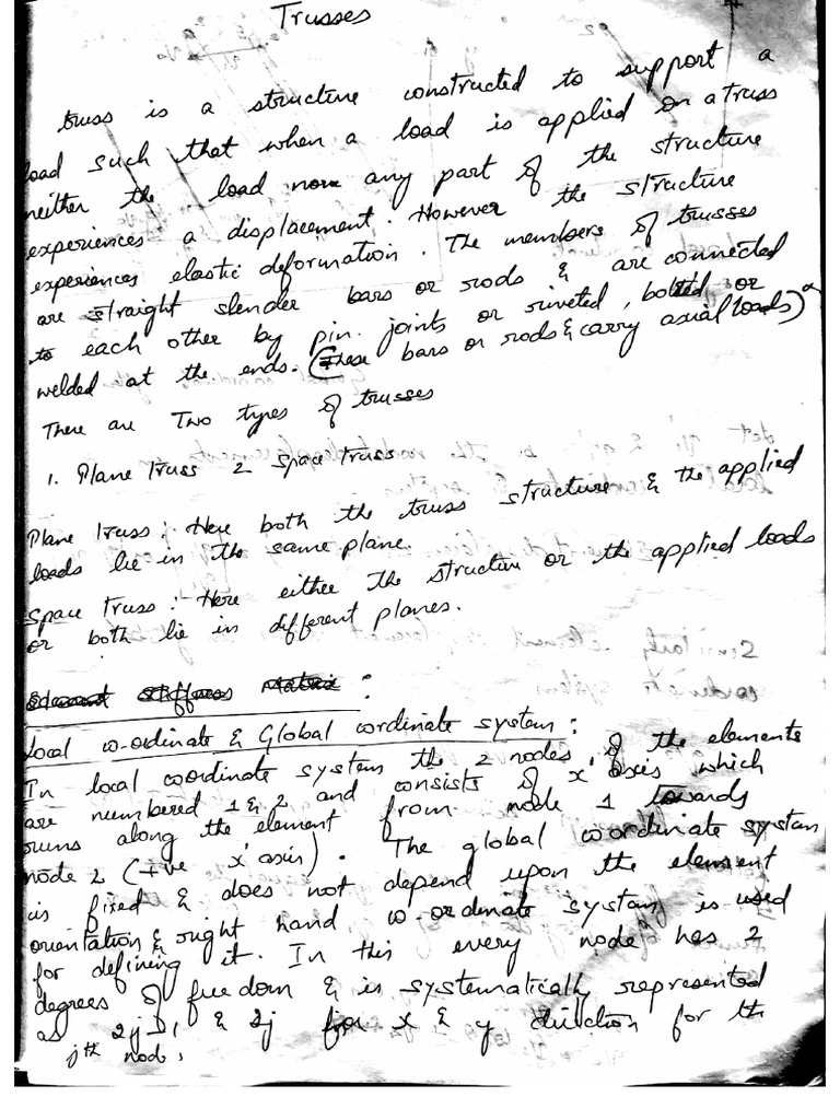 Module 2 Trusses Pdf