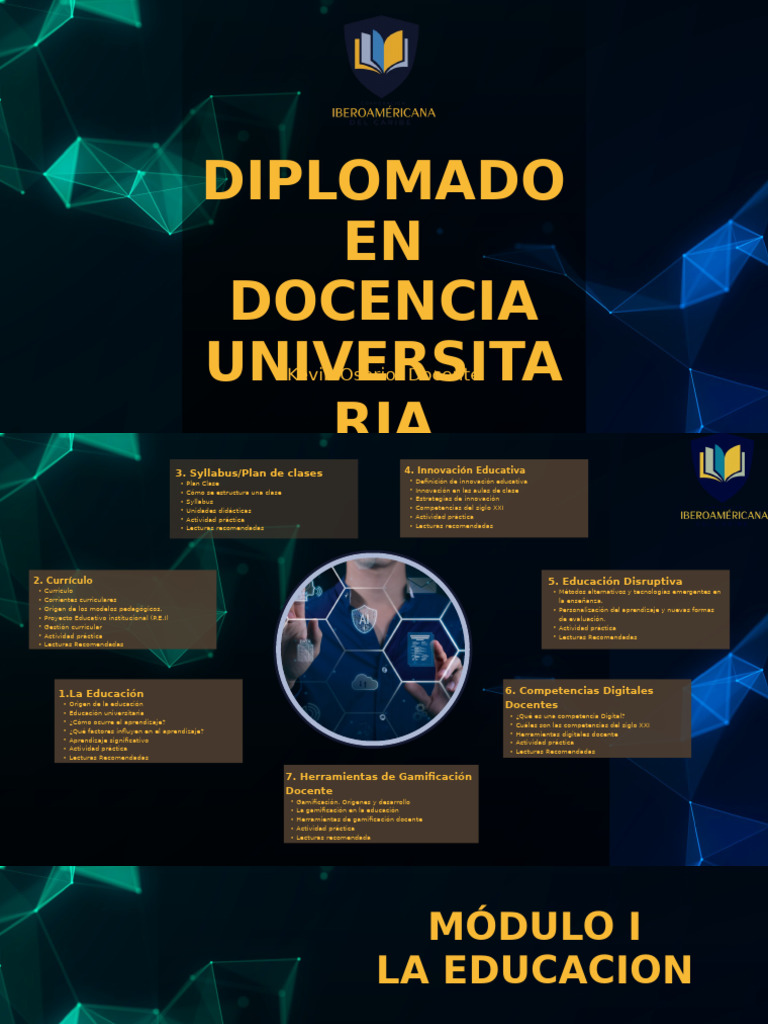 Diplomado Modulo 1 | PDF | Plan de estudios | Enseñando