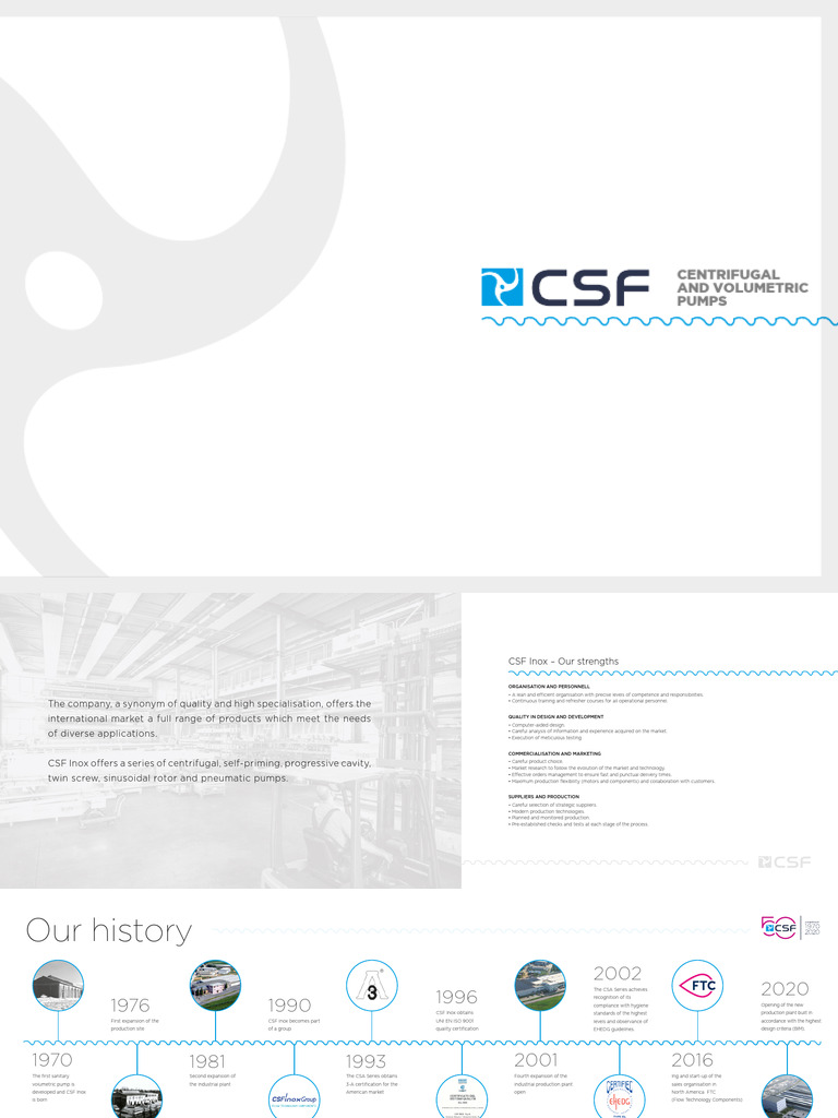 CSF-INOX-General-Brochures-English 2023 | PDF | Pump | Liquids