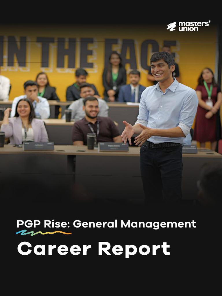 PGP Rise Career Report v2 | PDF | Business | Business Economics