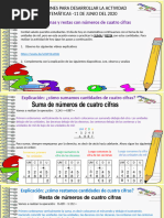 Suma y Resta Con Reagrupacion | PDF