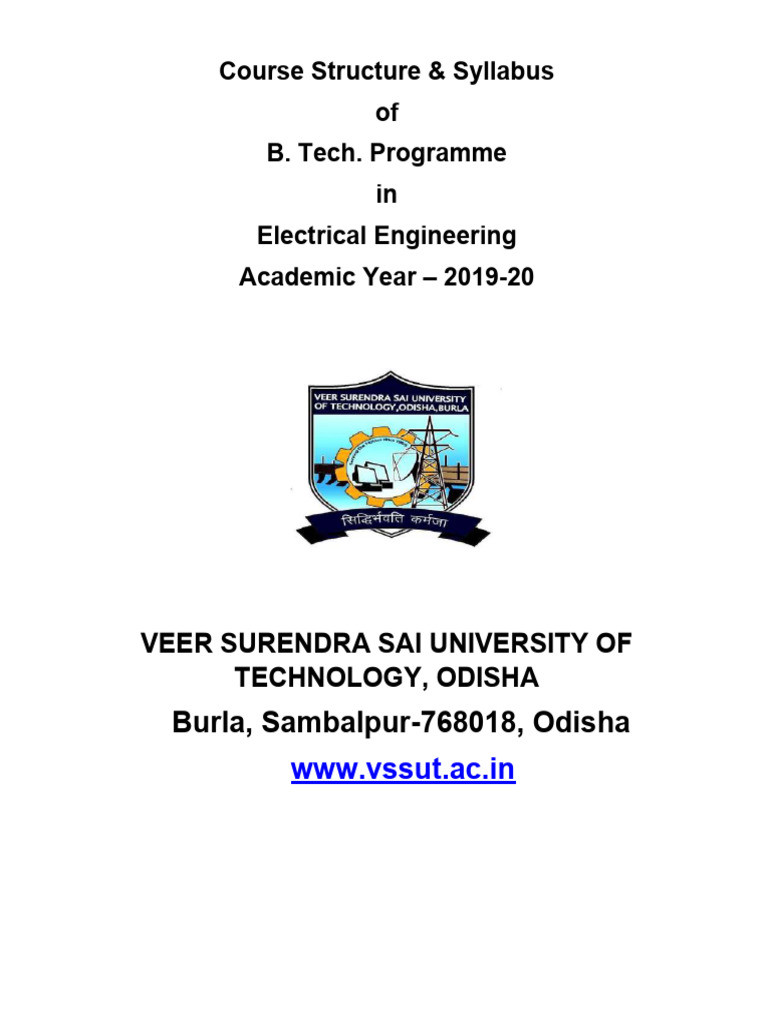 B.Tech Electrical Engineering Syllabus 2019-20 | PDF | Waves | Diffraction