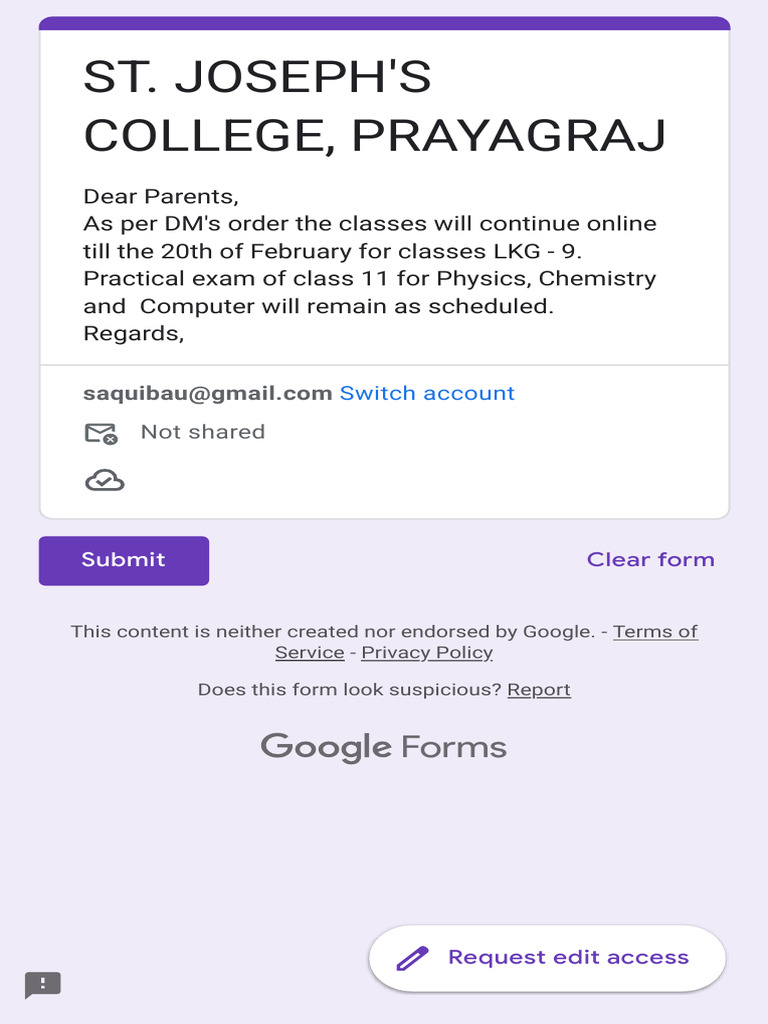 St. Joseph's College, Prayagraj 3 | PDF