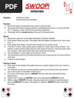 Moose Master Rules | PDF