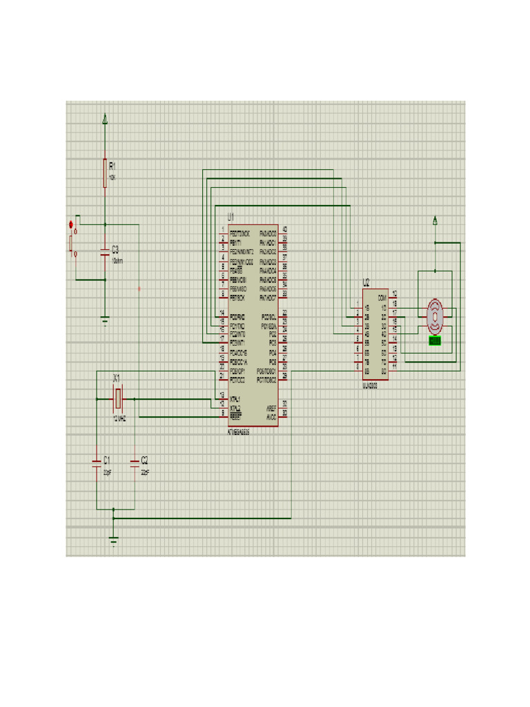 12.rangkaian Motor Stepper Dengan Mikrokontroler Atmega 8535 | PDF