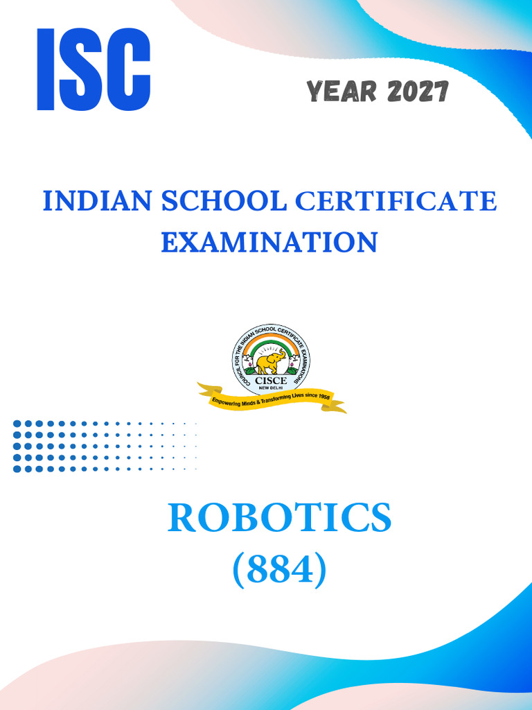 37. ISC Robotics | PDF | Robot | Robotics