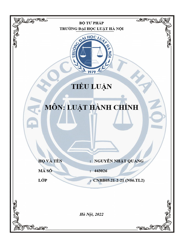 LHC NguyễnNhậtQuang 443026 N06.TL2 | PDF