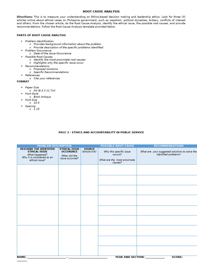Root Cause Analysis | PDF | Cognition