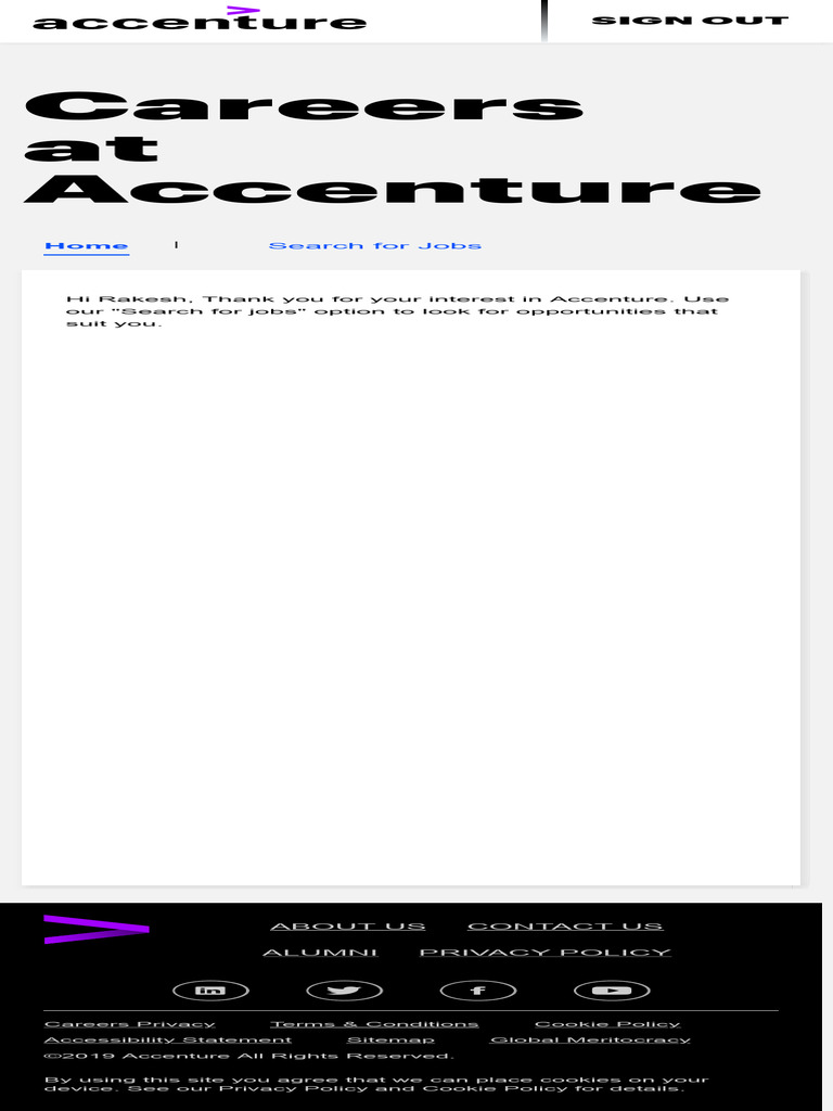 Accenture Recruitment Portal- Philippines | PDF
