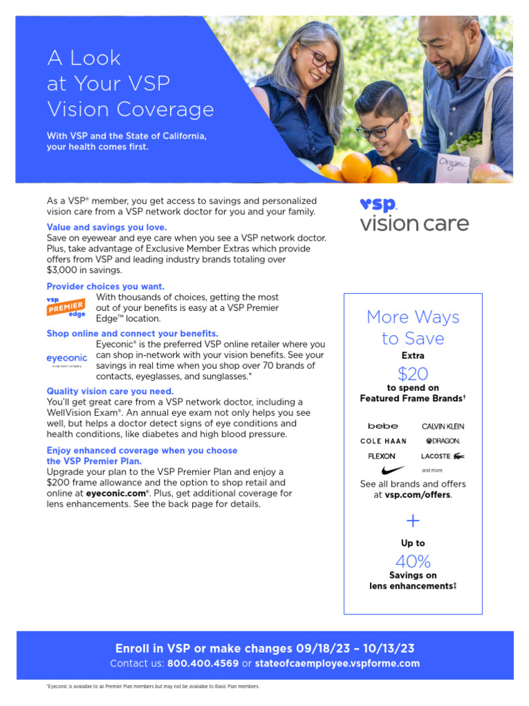 Final - 2024 Vision Member Benefit Summary Active Employees | PDF ...