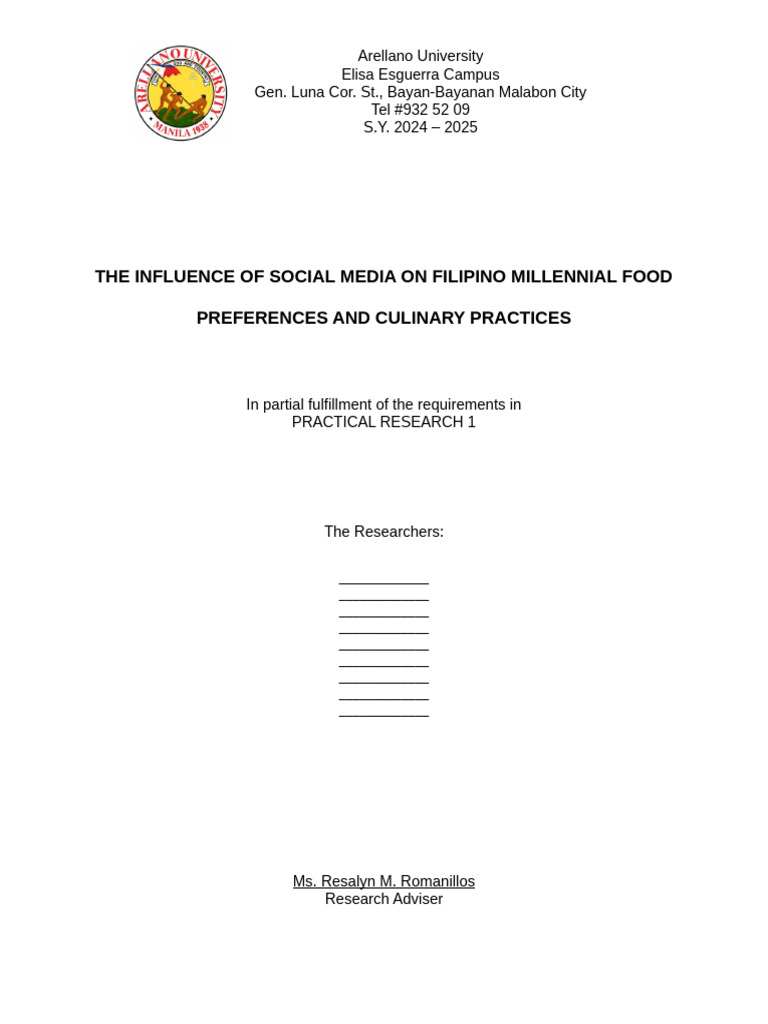 PR1 Research Proposal Format | PDF | Survey Methodology | Sampling (Statistics)