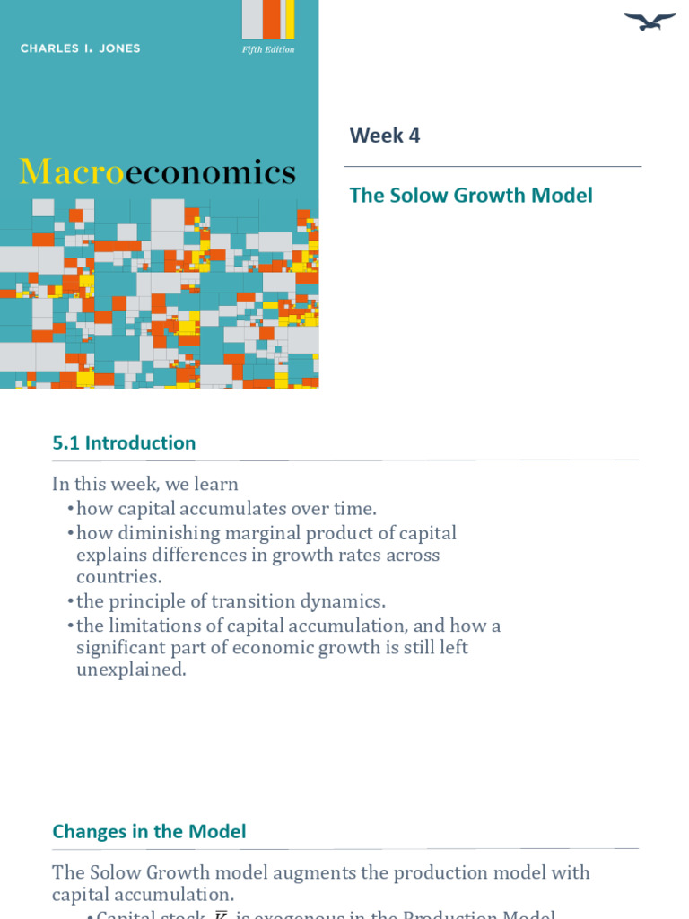 4-The-Solow-Growth-Model(2) | PDF | Capital (Economics) | Economic Growth