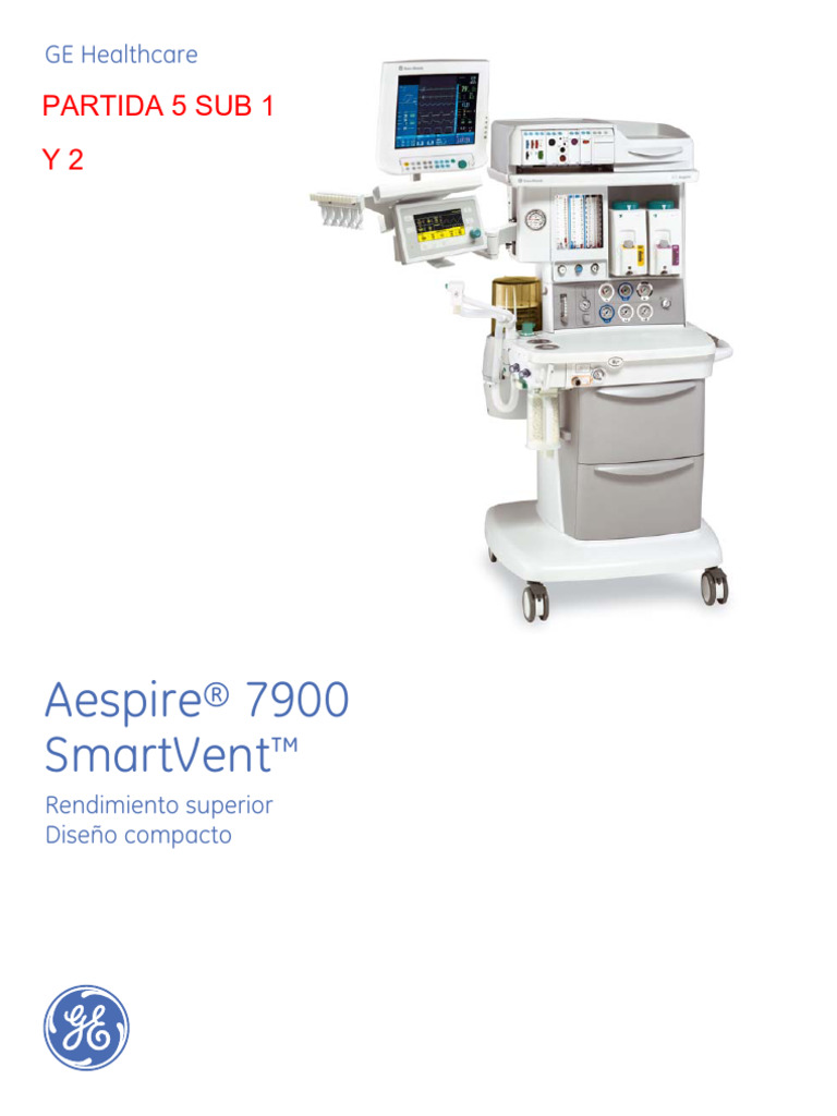 5 ANESTESIA DATEX OHMEDA S5 AESPIRE1 | PDF | Energia General | Apnea