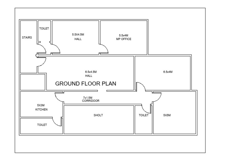 Floor Plan Layout1 | PDF