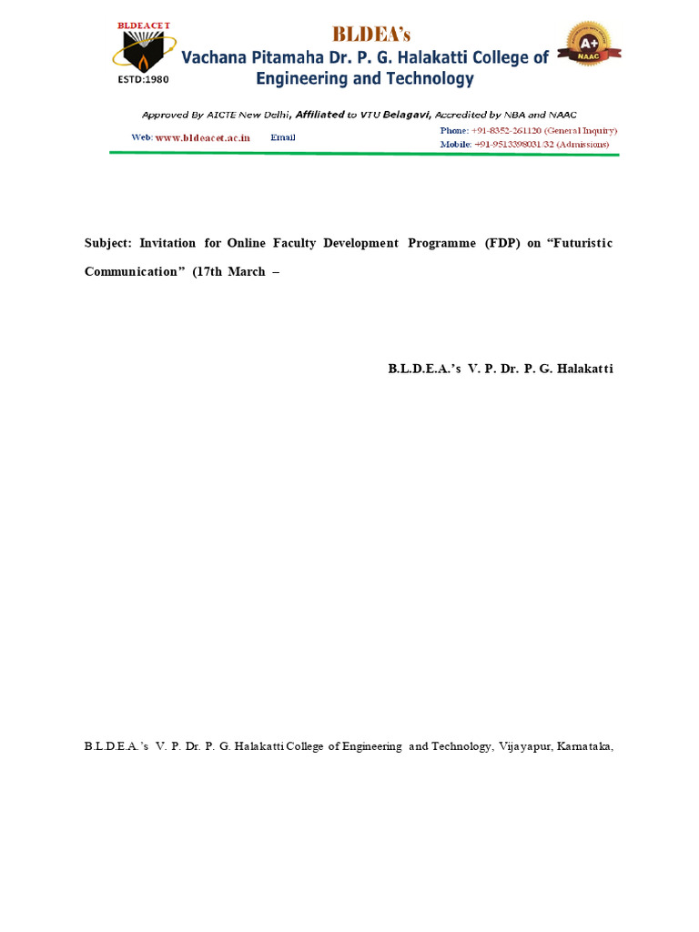 ONLINE_FDP_NITW_EICT_comm1 | PDF