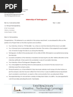 LTIMindtree Graduate Trainee Offer Letter | PDF
