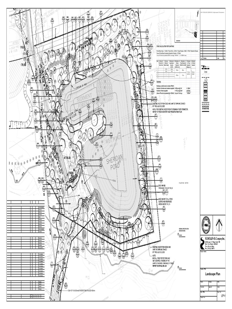 LP-1 Planting Plan-LP-1 | PDF | Environmental Engineering | Natural ...
