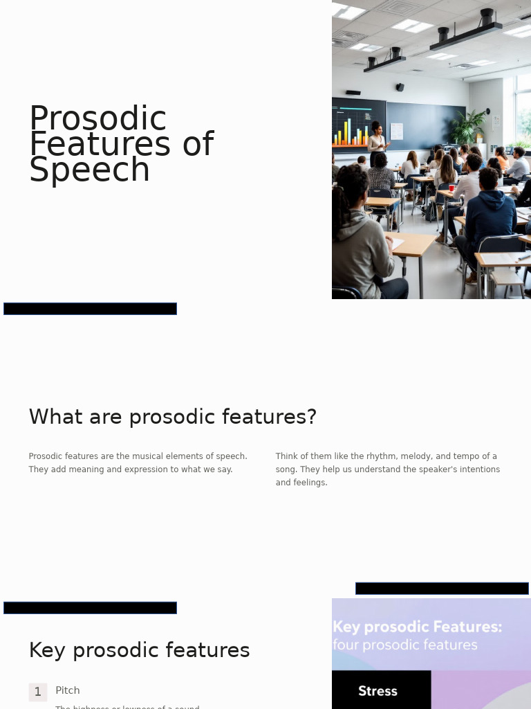 Prosodic Features of Speech | PDF