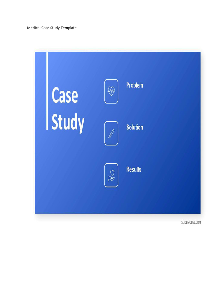 Medical Case Study Template | PDF