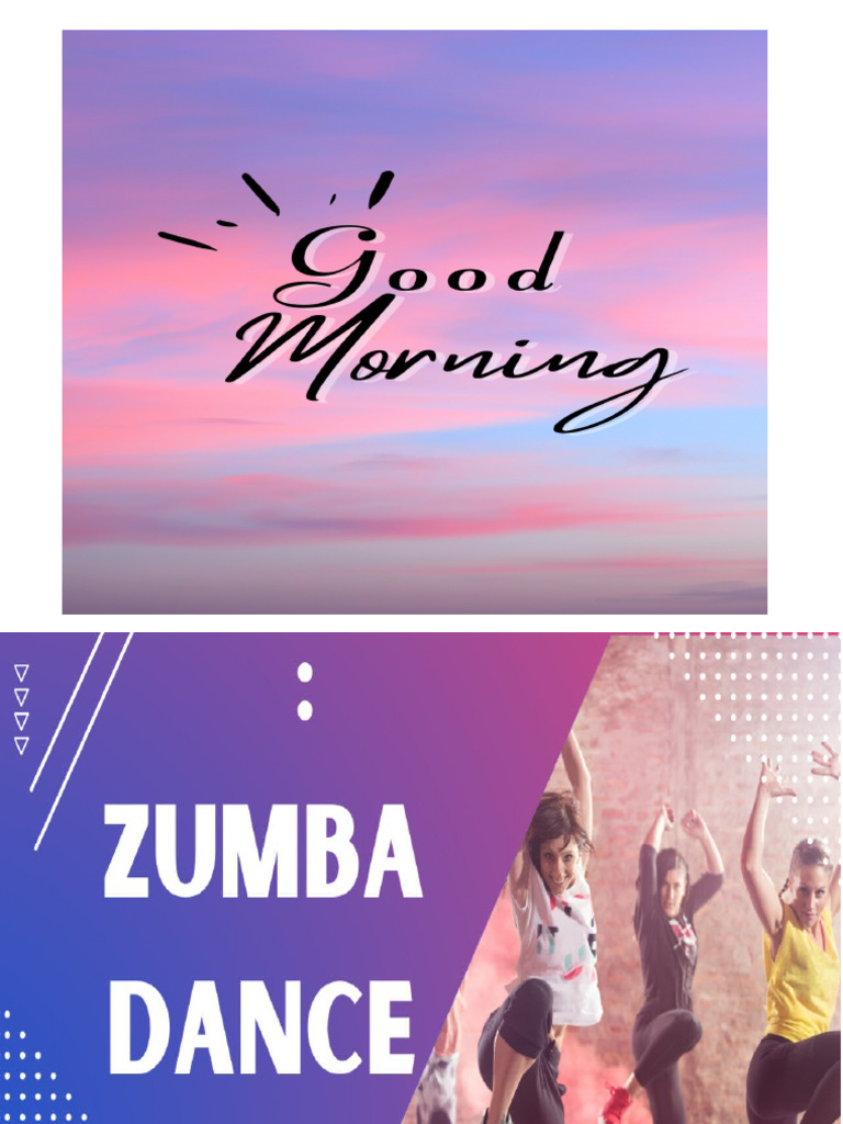 Zumba Dance Presentation | PDF